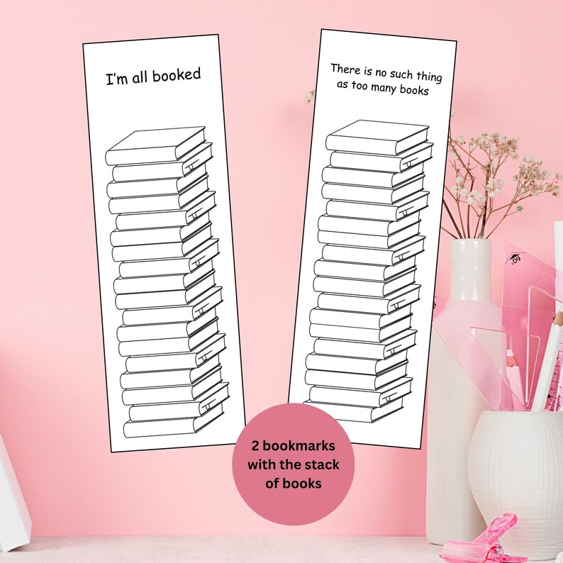 Printable Book Tracker Bookmark, Bookshelf Bookmark, 2025 Reading ...