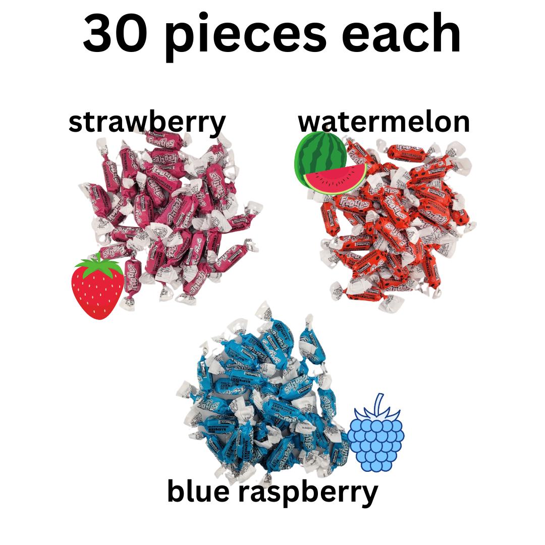 Frooties Chewy Candy – 330 Pieces of Individually Wrapped Candy, 11 ...