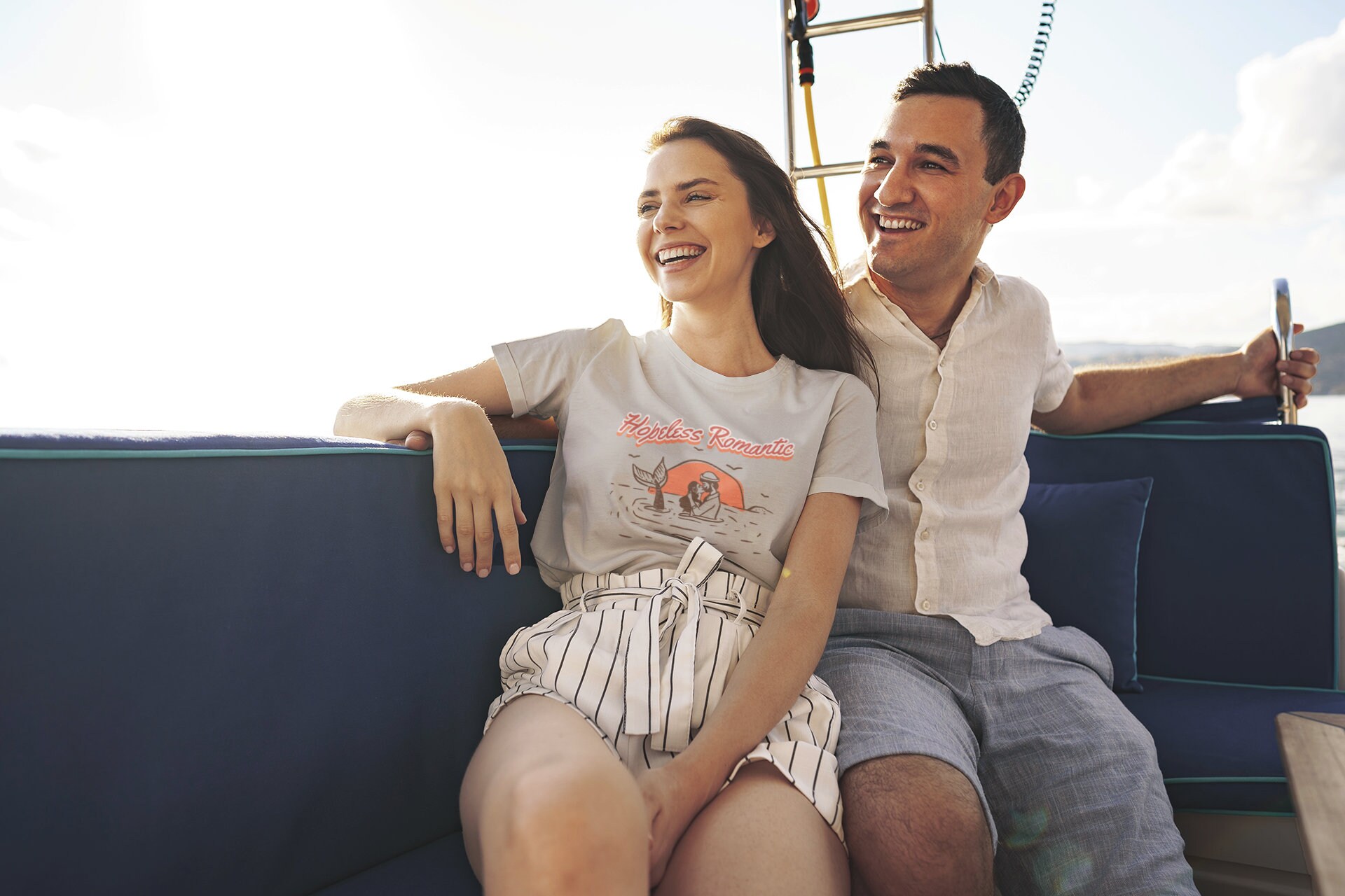 Hopeless Romantic Retro Style T-shirt, Boho Hippie Tee, Nomad Vintage ...