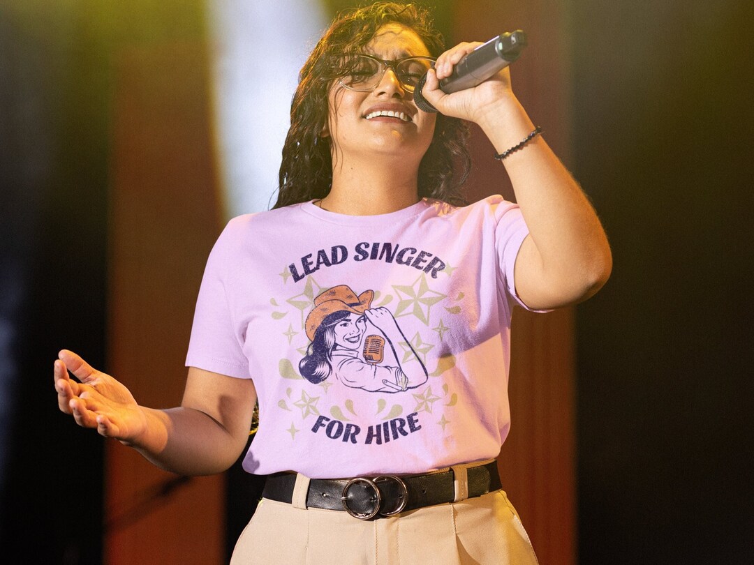 Lead Singer Retro Style T-shirt, Boho Hippie Tee, Vintage Inspired ...