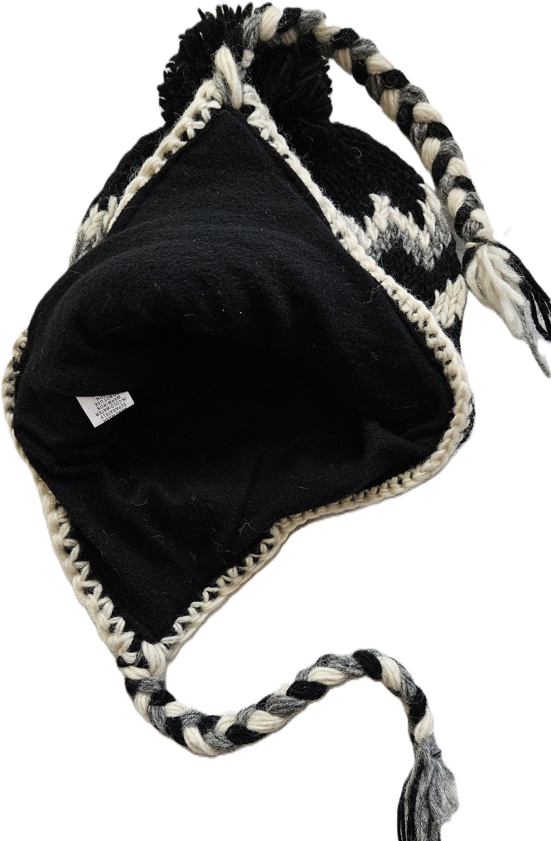 Warm Winter 100% Wool Nepali Handmade Beanies. - Etsy