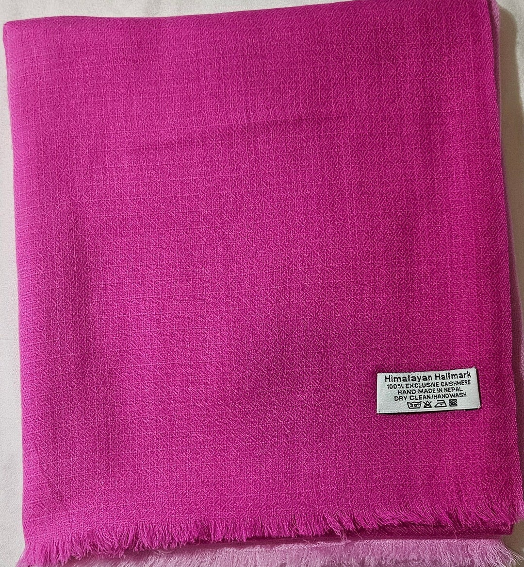 Dual Color 100% Pure Cashmere Shawl. - Etsy