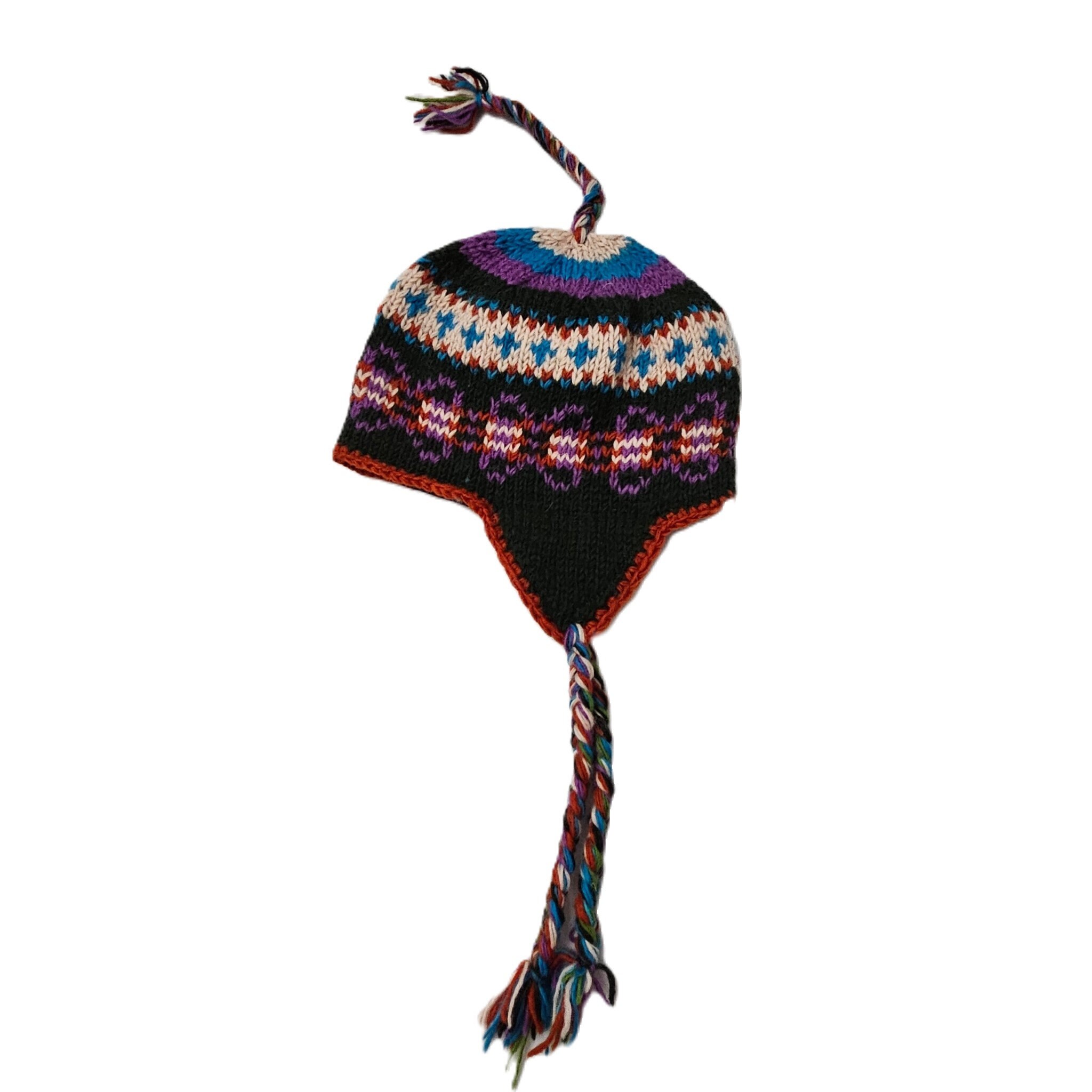 Warm Winter 100% Wool Nepali Handmade Beanies. - Etsy