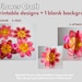3D Flower Coloring Page Craft, Spring & Summer Activity (printable) - Etsy