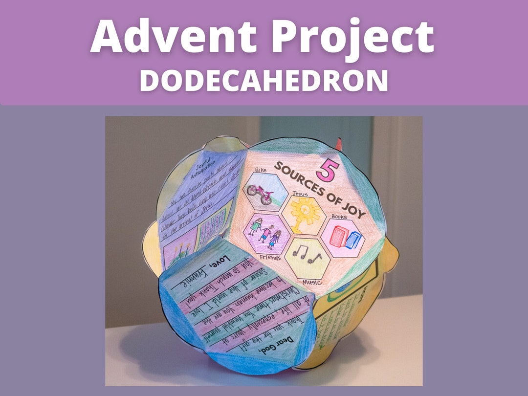 Advent Project Dodecahedron | Advent Themes and Christmas | Catholic ...