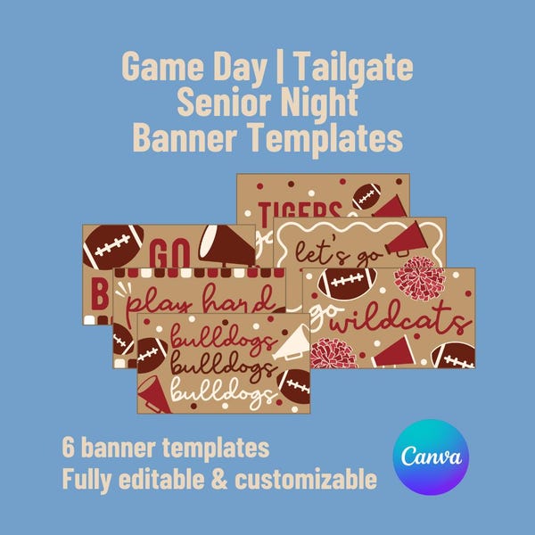 Tailgate Banner - Etsy