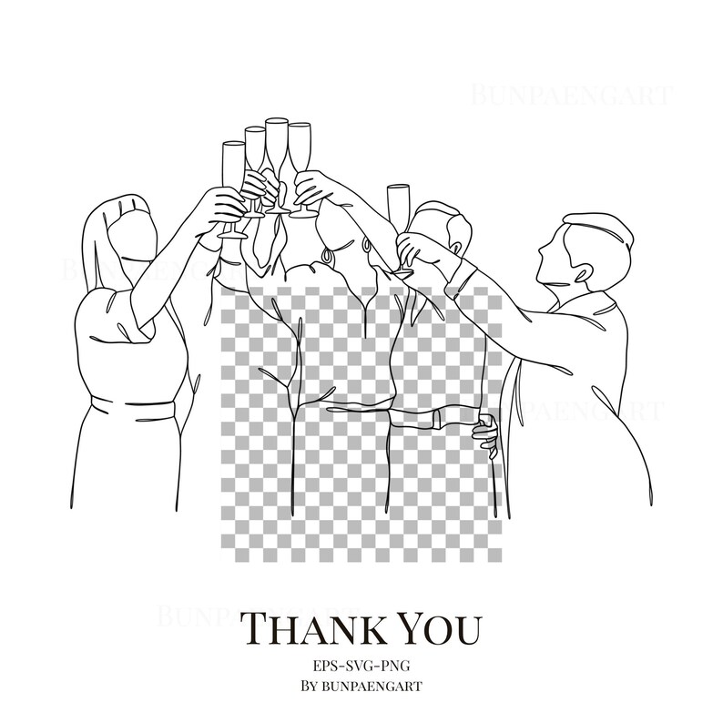 Celebration Line Art, Celebration Svg, Party Clipart, Female Line Art ...