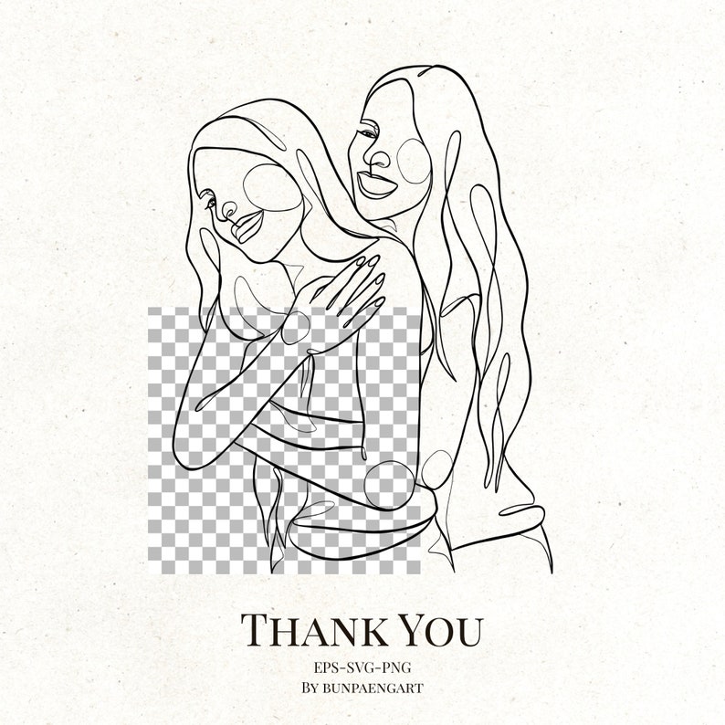 Girl Best Friends Line Art, Friends Clipart, Friends SVG, Girlfriend ...