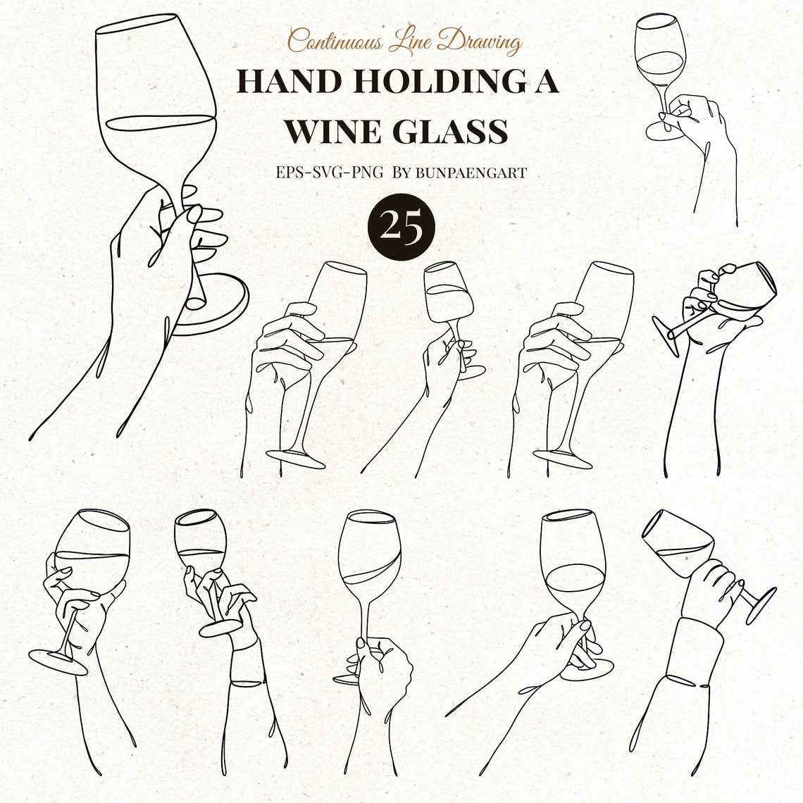 Wine SVG, Wine Glass Clipart, Hand Cheering Glasses, Wine Print Fine ...