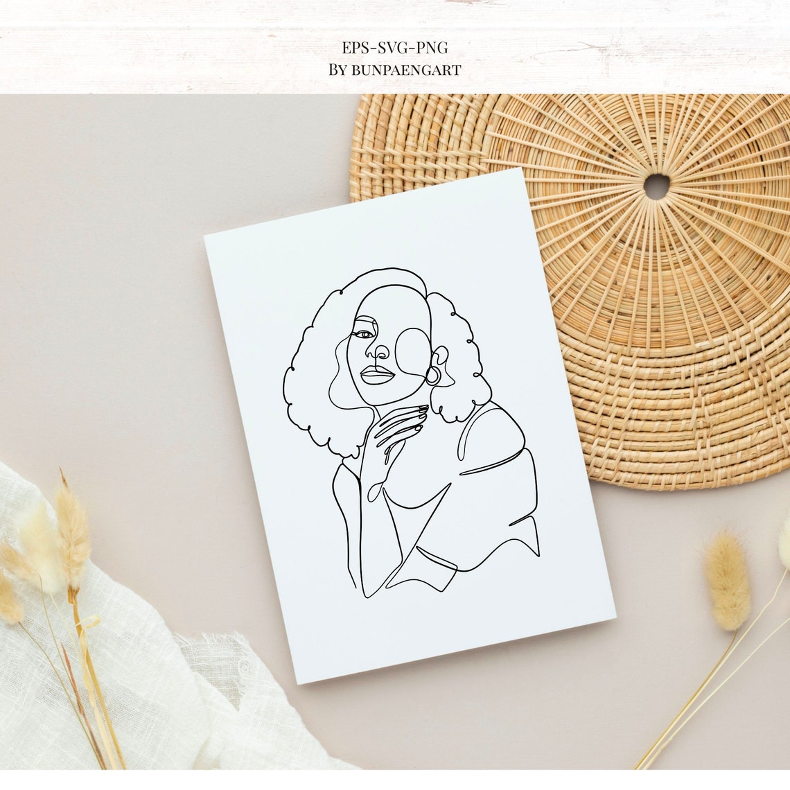 Abstract Woman Clipart, Woman SVG Clip Art, Black Woman SVG, Afro Woman ...