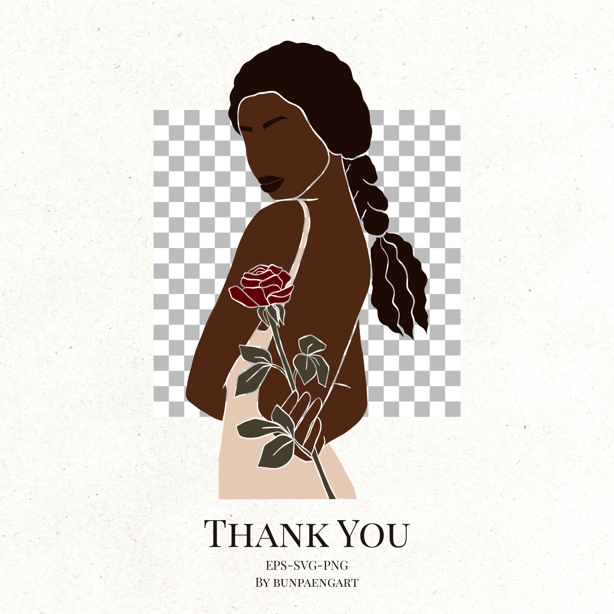 Abstract Woman Clipart, Afro Woman SVG, Black Afro Woman SVG Clip Art ...