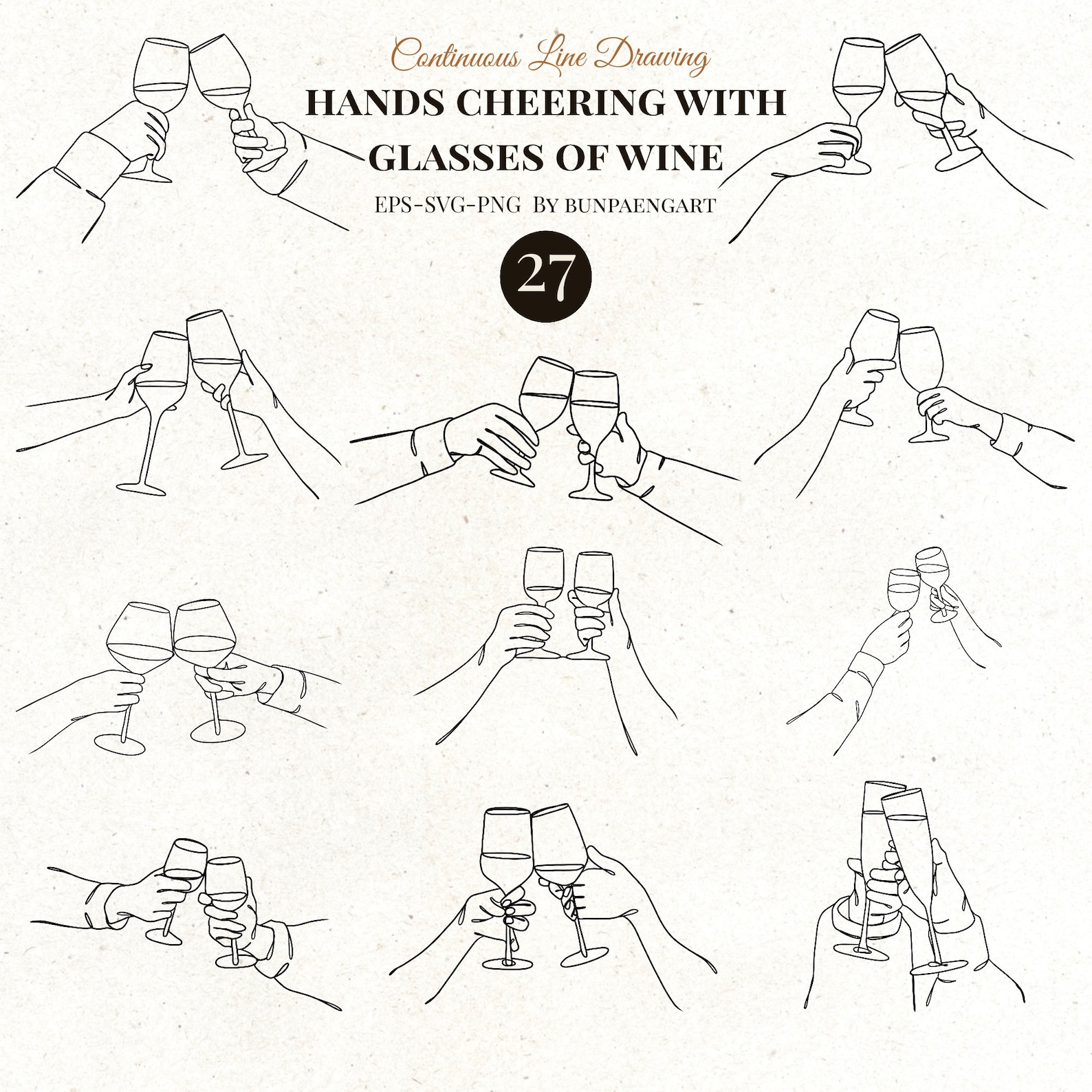 Wine SVG, Wine Glass Clipart, Hand Cheering Glasses, Wine Print Fine ...