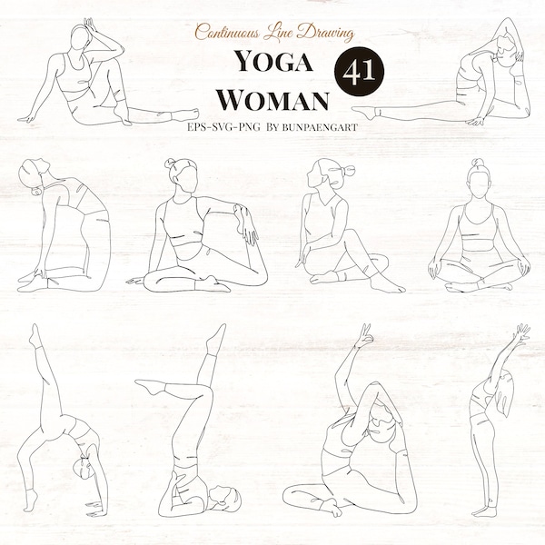 Yoga Meditation SVG Clip Art Cut File Silhouette Dxf Eps Png Jpg ...