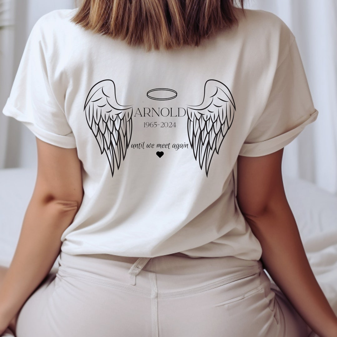 Memorial Shirt in Memory of A Loved One Custom RIP Shirt Rest in Peace ...