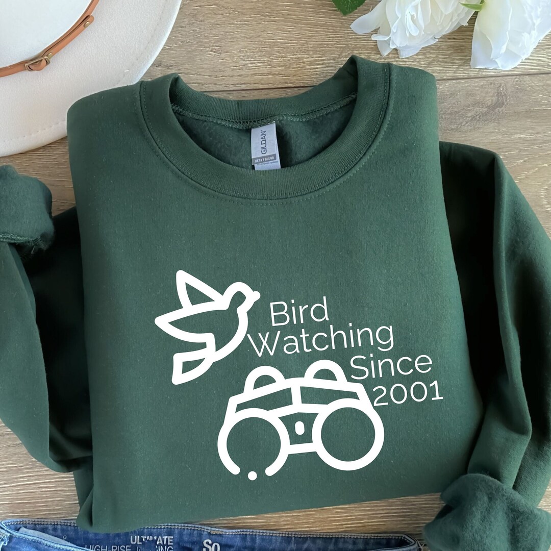 Custom Bird Watching Shirt Bird Nerd Sweatshirt Nature Lover Gifts for ...