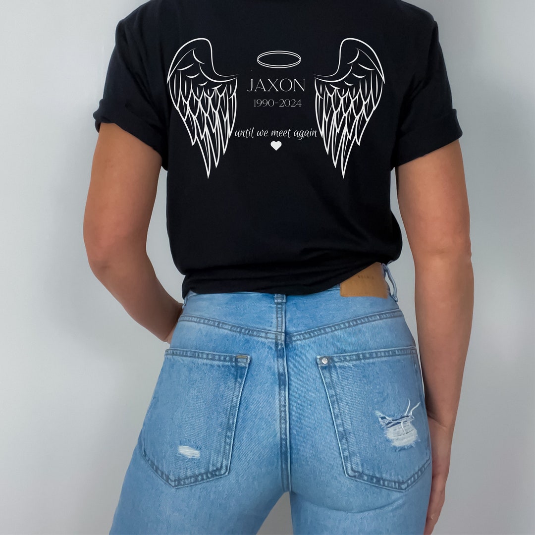 Memorial Shirt in Memory of A Loved One Custom RIP Shirt Rest in Peace ...