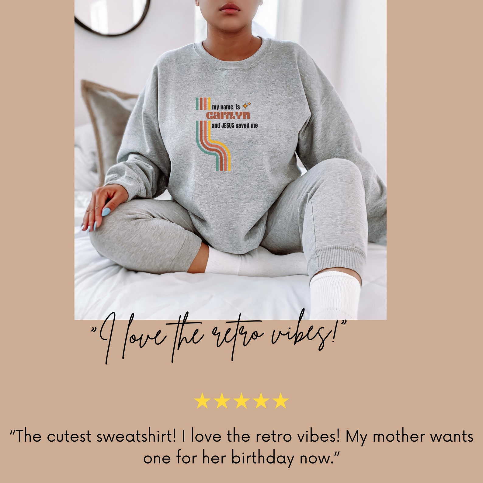 Christian Sweatshirt Personalized Sweatshirt Custom Women's Bible Verse ...