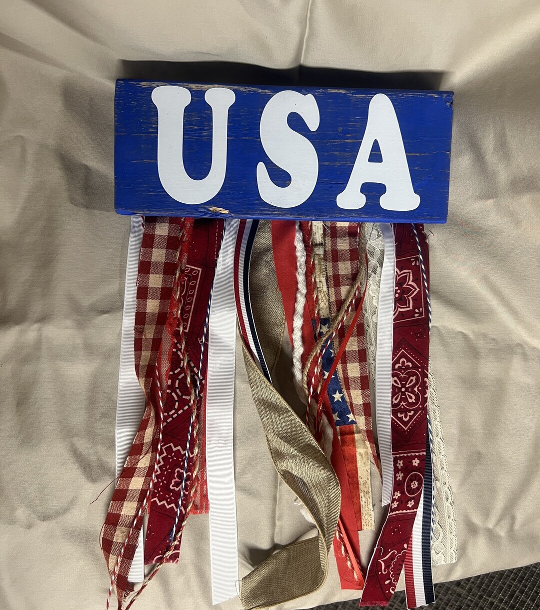 USA Ribbon Flag - Etsy