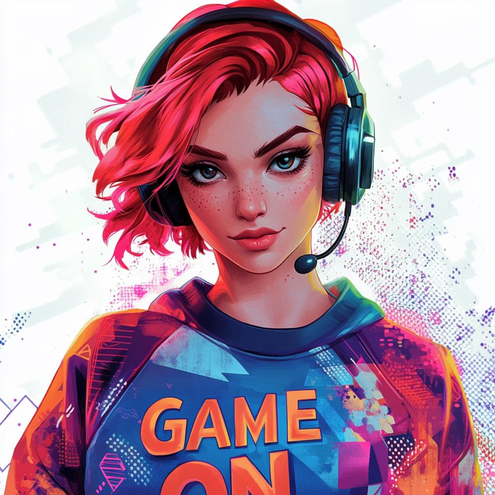 Gamer Girl PNG Clipart Bundle: Women in Tech Designs (digital Download ...