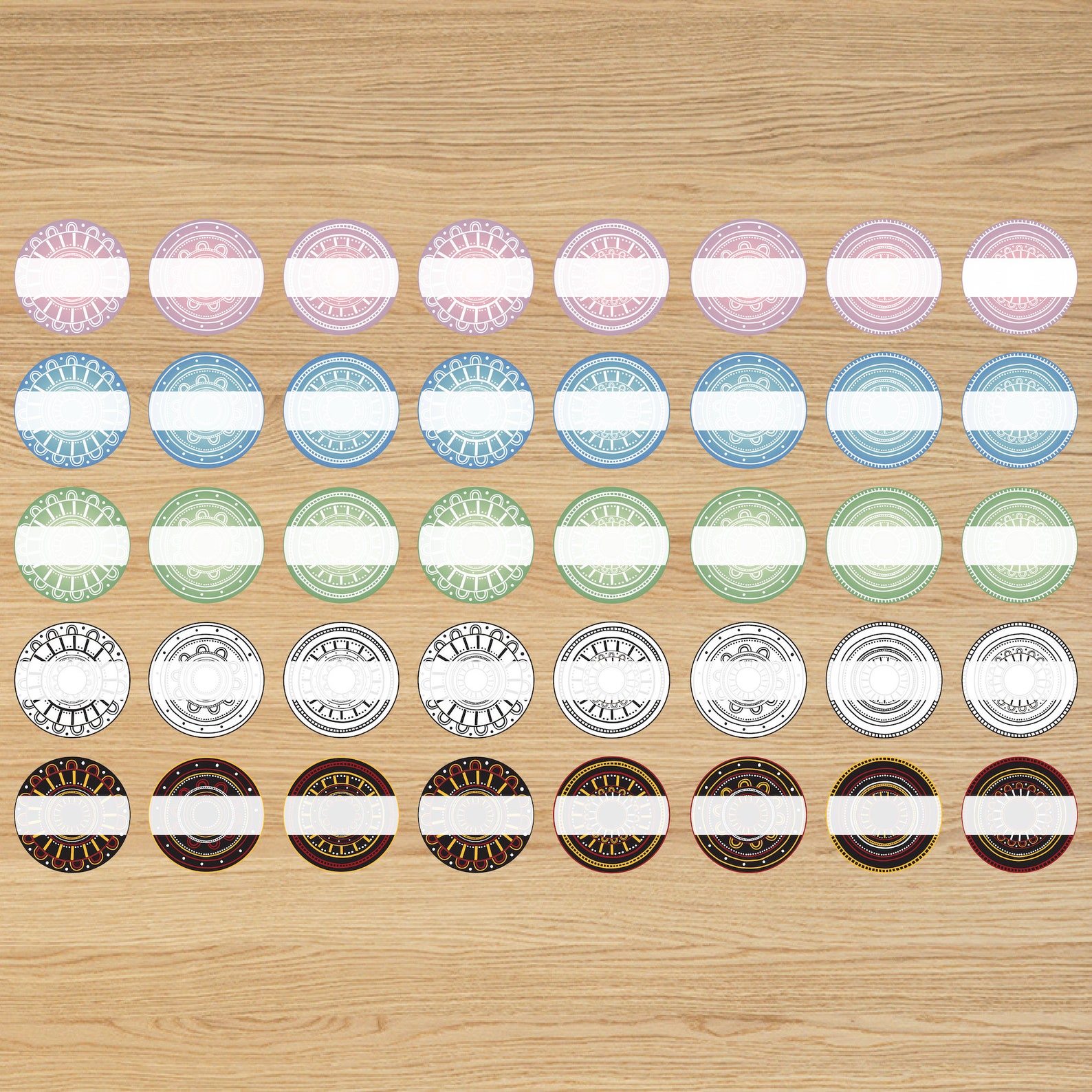 Australian Aboriginal Name Tags | Digital Download | Printables | Full ...