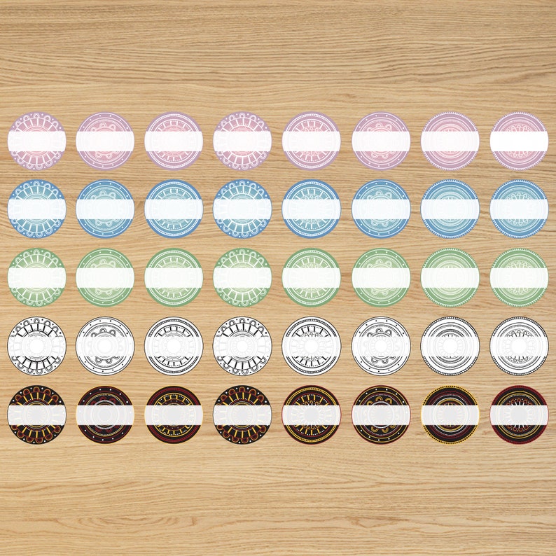 Australian Aboriginal Name Tags | Digital Download | Printables | Full ...