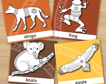 Australian Aboriginal Monthly Birthdays | Digital Download | Printables ...