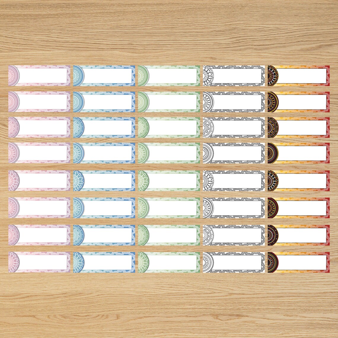 Australian Aboriginal Name Tags Digital Download Printables Full Set - Etsy