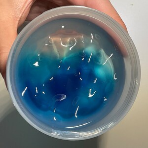 Blue Ocean Slime , Crystal Clear Slime 4/6oz Toy ukslime-gift - Etsy
