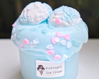 Blue Ocean Slime , Crystal Clear Slime 4/6oz - Toy -ukslime-gift - Etsy