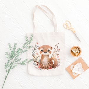 Boho Woodland Animals Clipart, Cute Woodland Animals, Watercolor ...