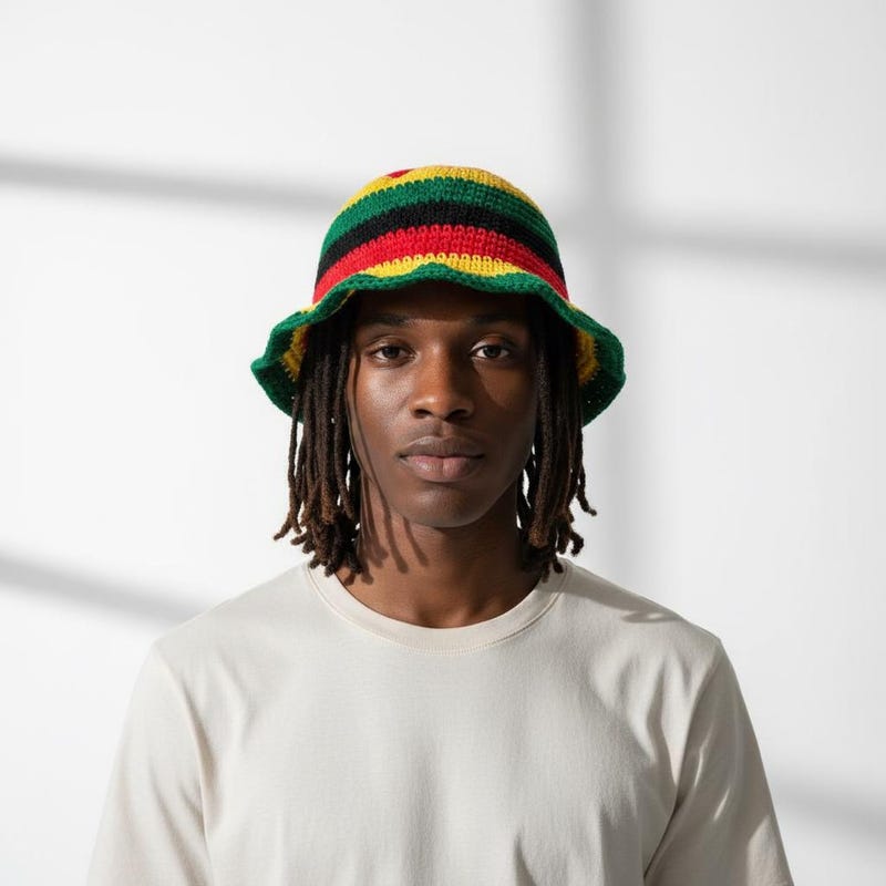 Crochet Bob Marley Hat - Etsy