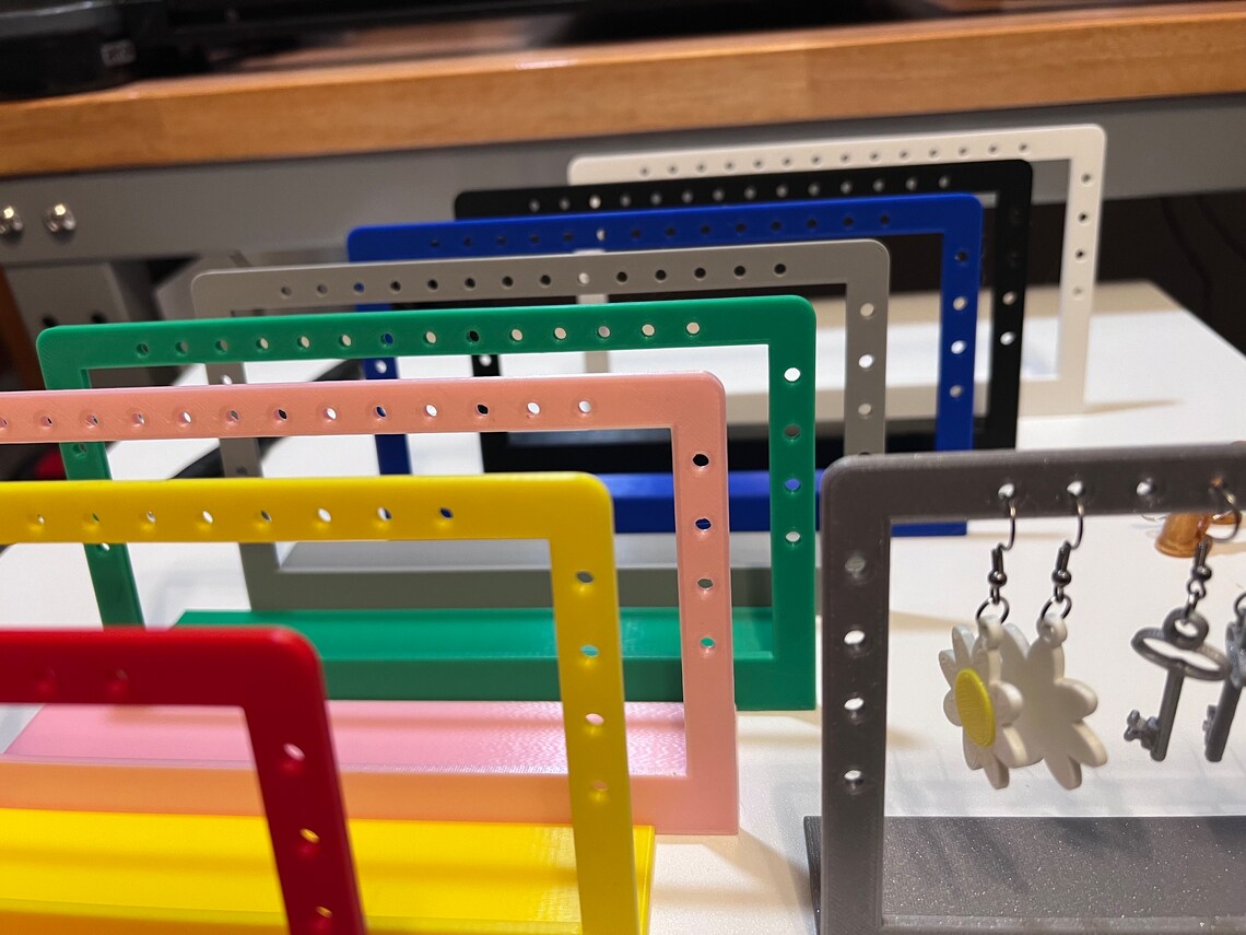 3D Printed Earrings Holder / Display Stand - Etsy