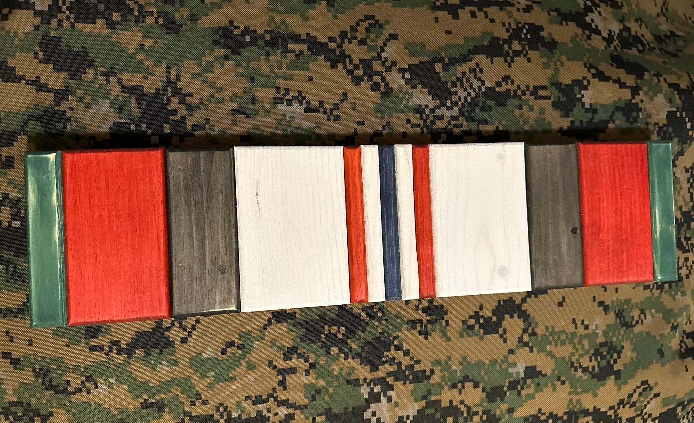 Afghanistan Campaign - Solid Wood Military Ribbon - Etsy