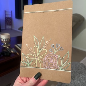 Journal With Hand Drawn Cover - Etsy