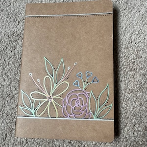Journal With Hand Drawn Cover - Etsy
