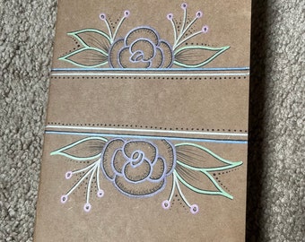 Journal With Hand Drawn Cover - Etsy