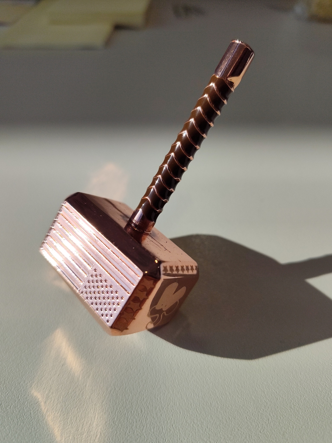 United States Navy Marvel Thor Mjolnir Hammer Military Challenge "coin ...