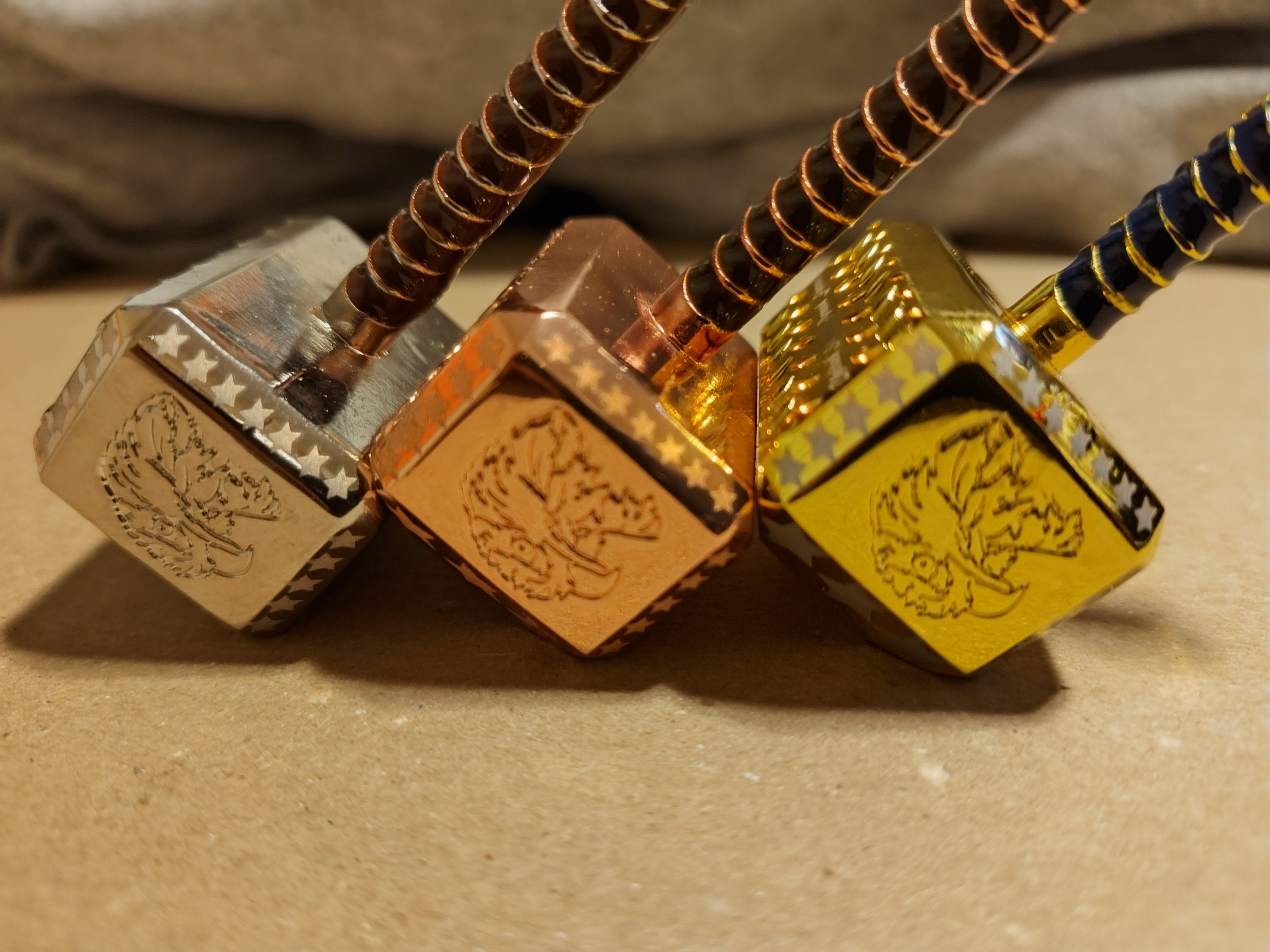 United States Navy Marvel Thor Mjolnir Hammer Military Challenge coin ...