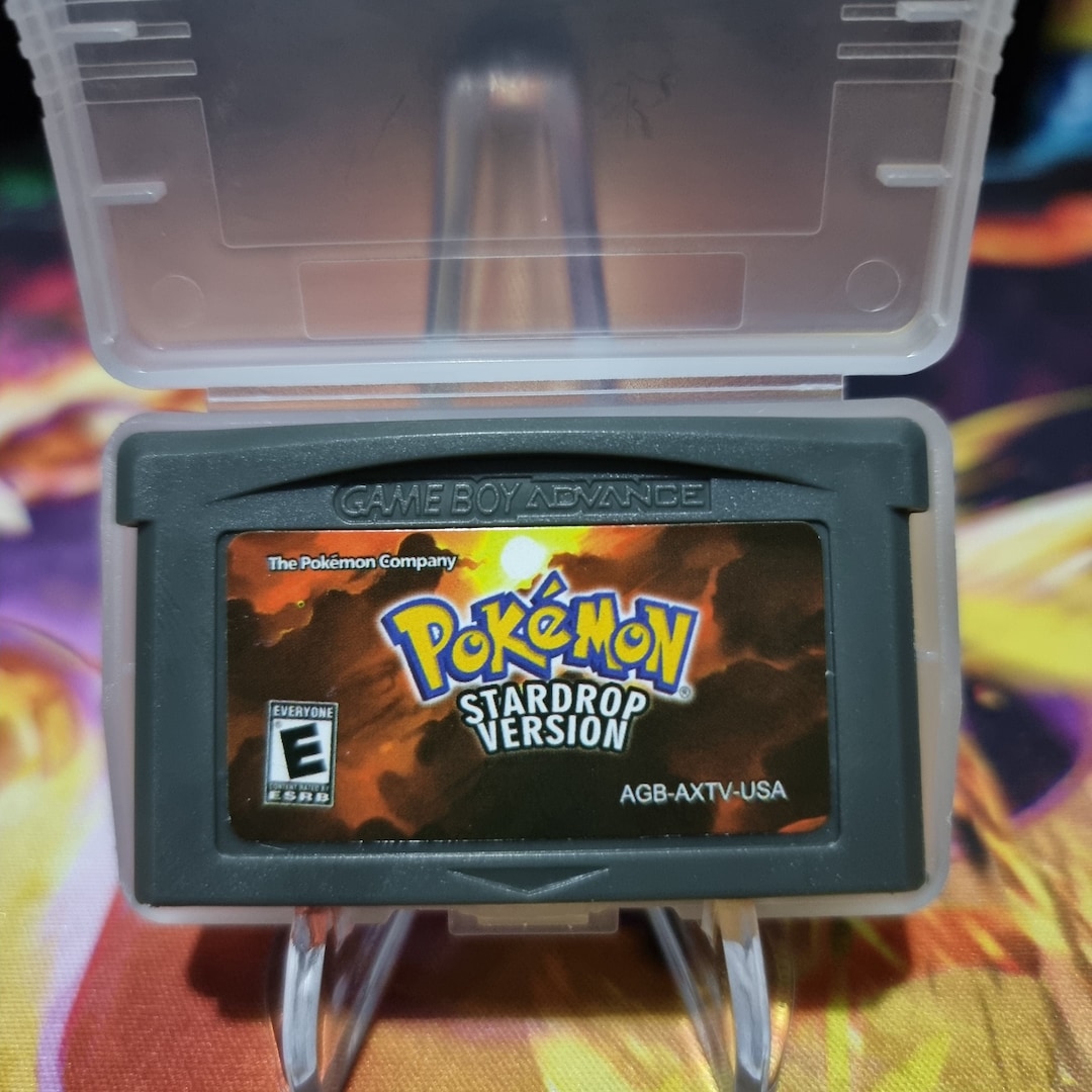 Pokemon Star Drop Version Gameboy Advance Gba Rom Hack Fan Made Video ...