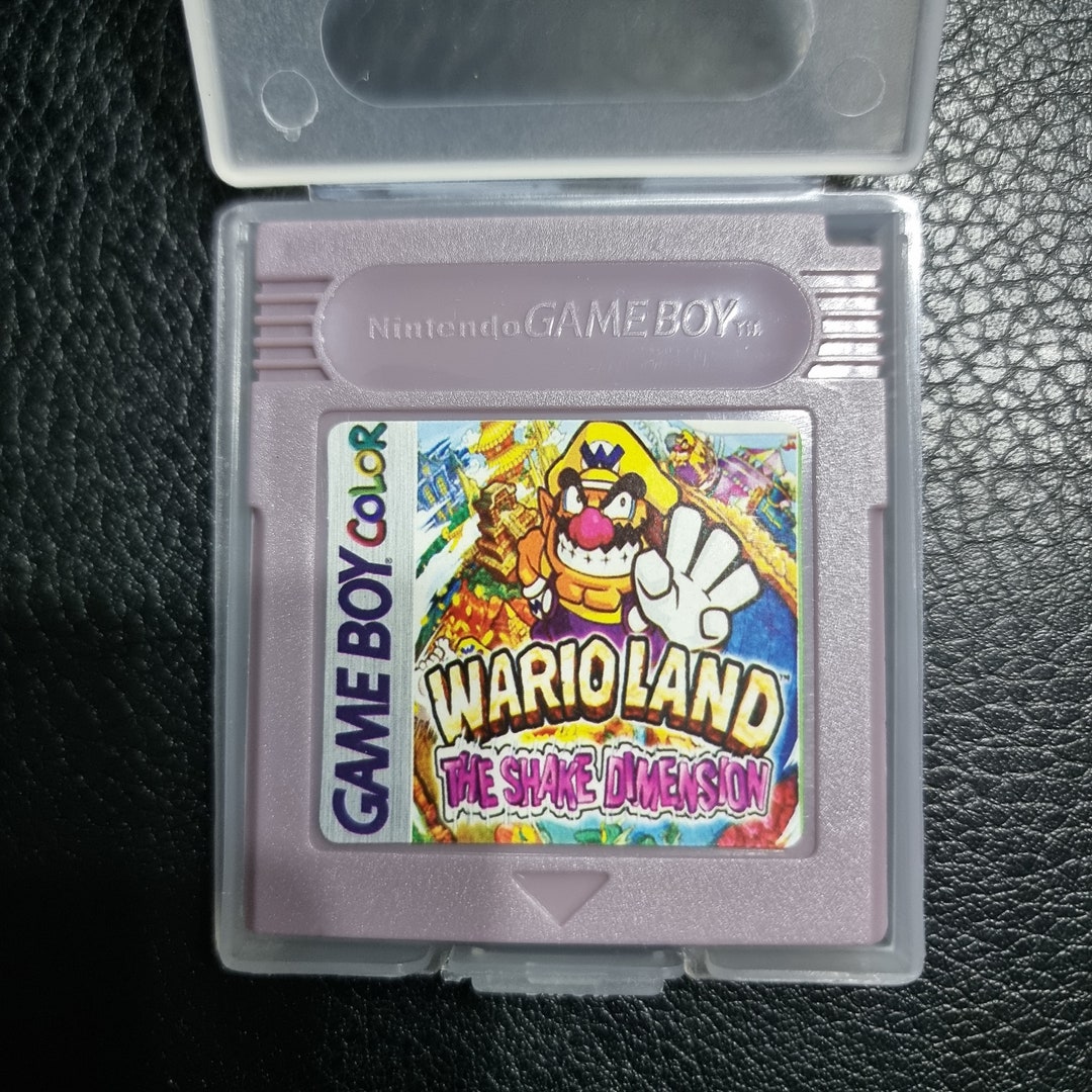 Warioland the Shake Dimension Gameboy Colour Color Gbc Video Game Brand ...