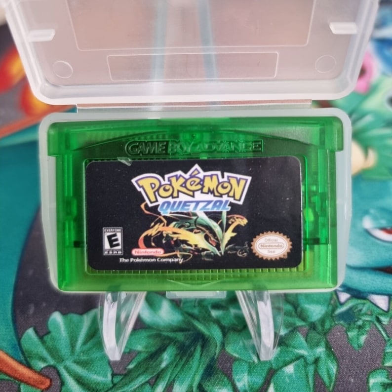 Pokemon Quetzal Gameboy Advance Gba Rom Hack Fan Made Video Game - Etsy