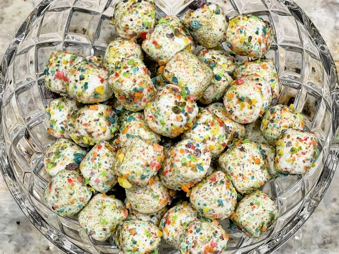 Freeze Dried Fruit Loop Flavored Mallows, Perfect Sweet Treat, Freeze ...