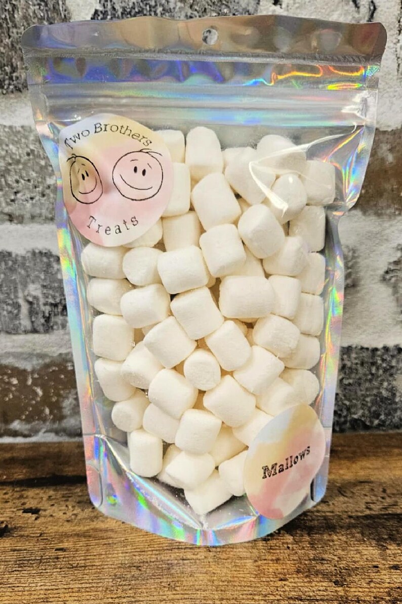Freeze Dried Plain Mallows, Perfect Sweet Treat, Freeze Dried Candy ...