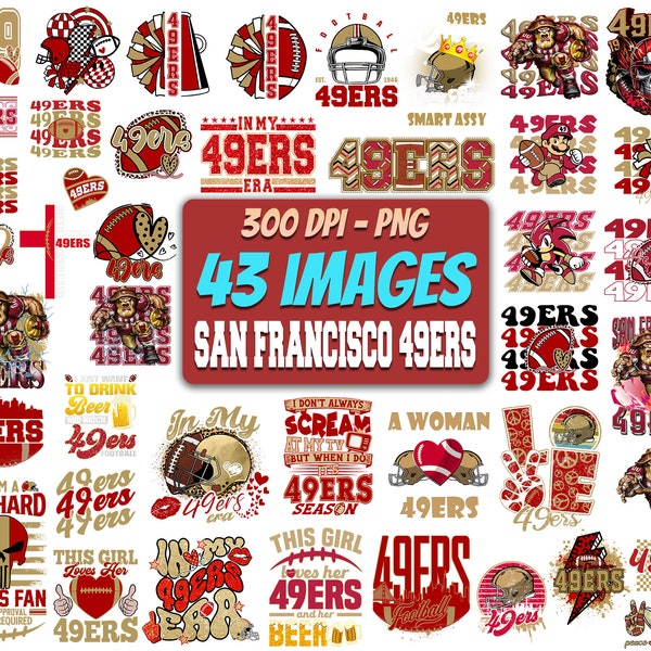 San Francisco 49ers Svg - Etsy