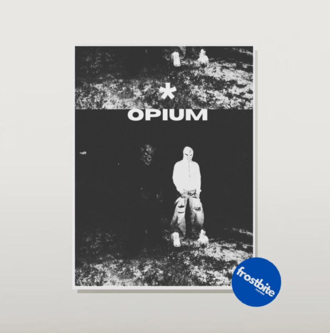 Ken Carson Opium Digital Poster – Rage Rap Wall Art, Printable Hip Hop ...