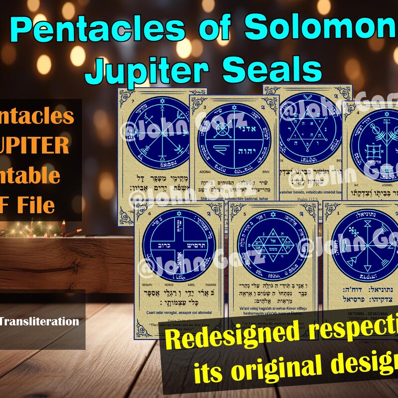 Pentacle of Jupiter - Etsy