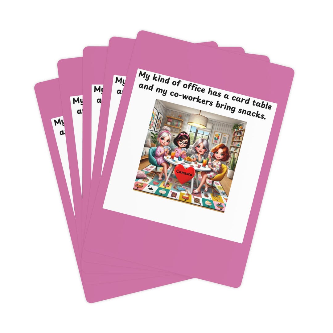 Canasta Cards - Perfect Gift for Grandma, Mom, Friends - Stocking ...