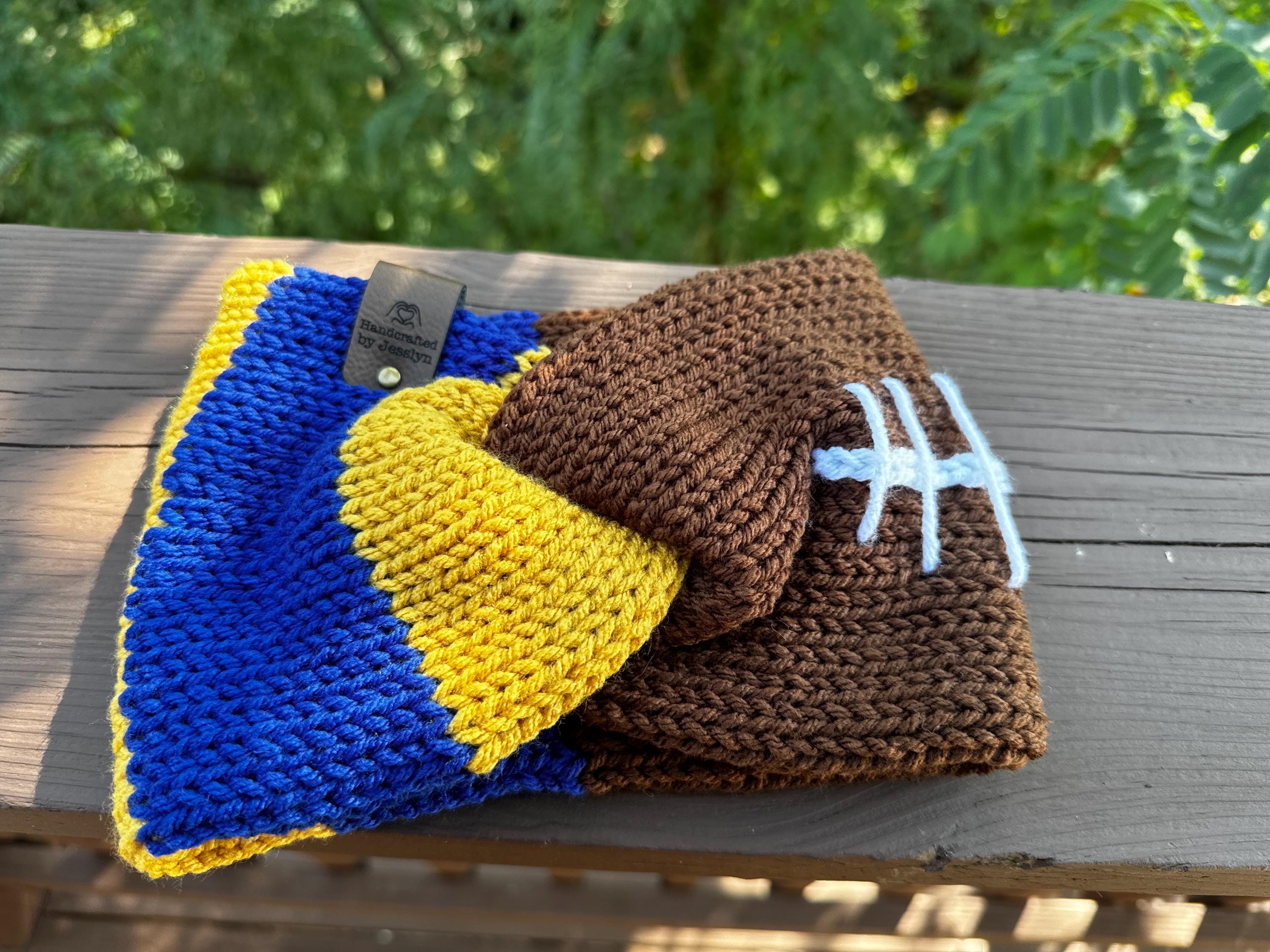 Football Team Color Ear Warmer, NFL, College, High School - Etsy