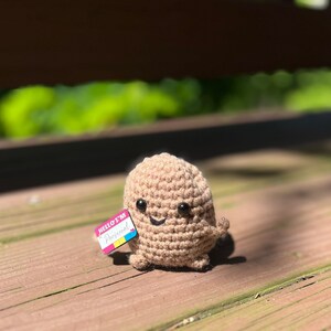 Pride Positive Potato | Handmade Crochet Potato Plushie | Trans, Bi ...