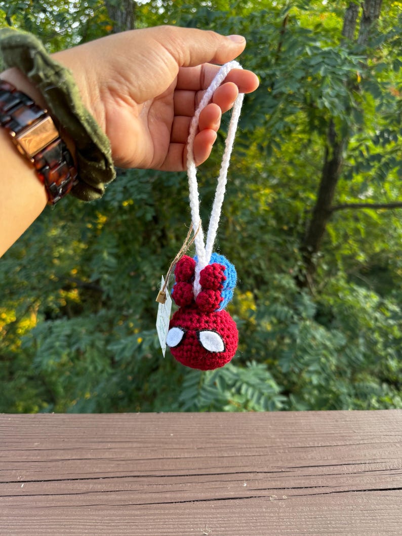 Spider Boy Car Accessory, Comic Superhero Car Charm Avenger - Etsy